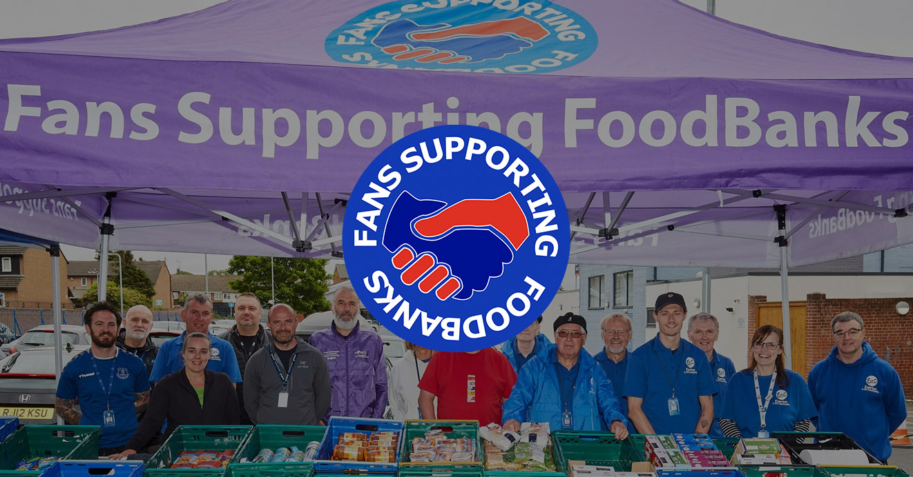 Fans Supporting Foodbanks